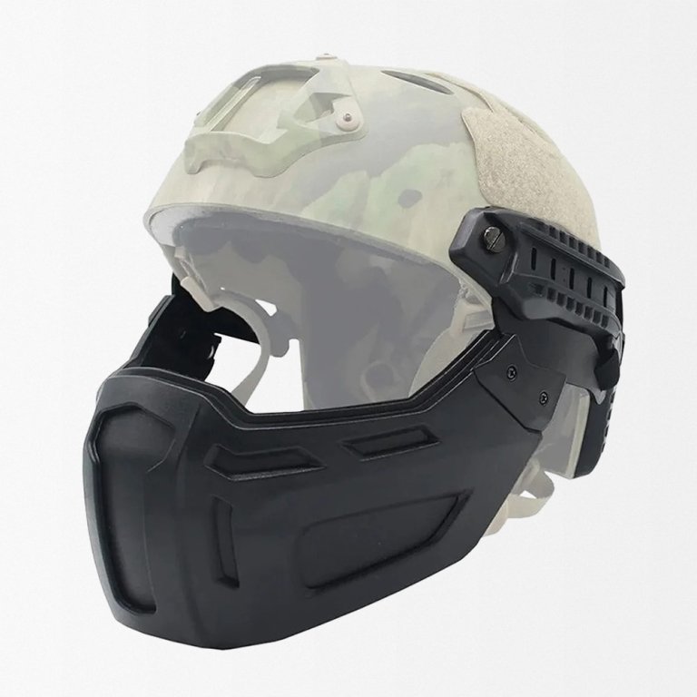 Half Face Mask For Fast Helmet