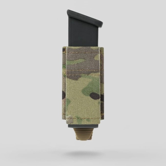 Single Nylon Magazine Pouch With Clip