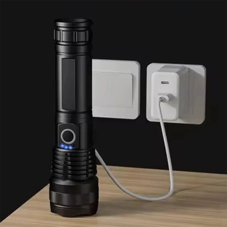 Tactical Super Bright Rechargeable Flashlight