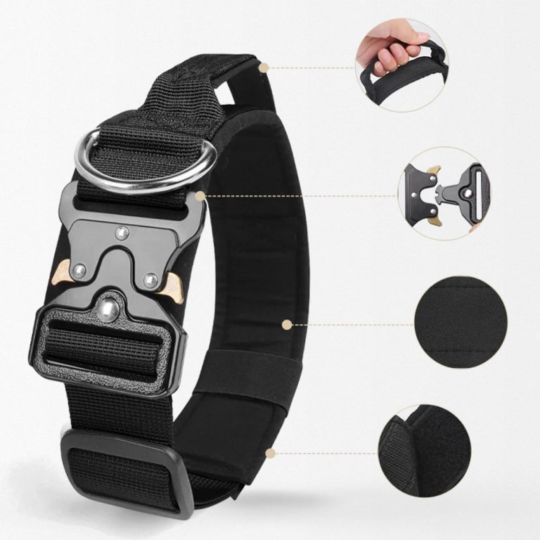 Tactical Quick Release Dog Collar